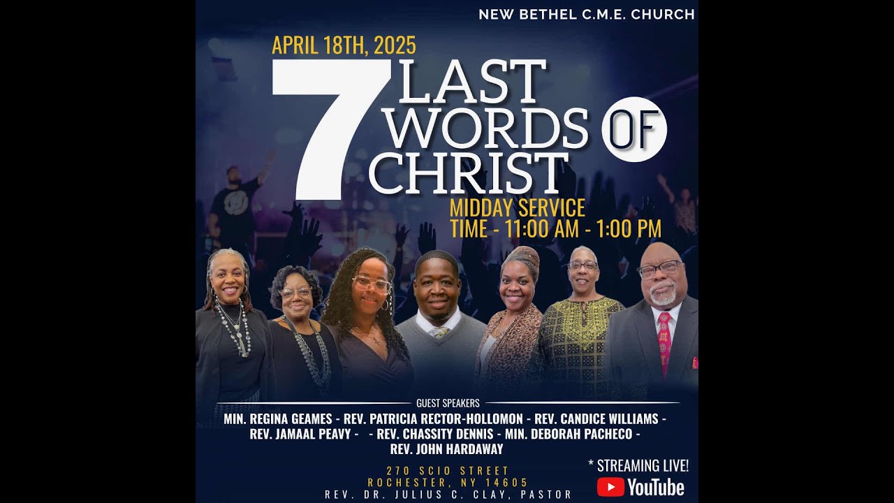 NBCME 7 Last Words Midday Service - YouTube
