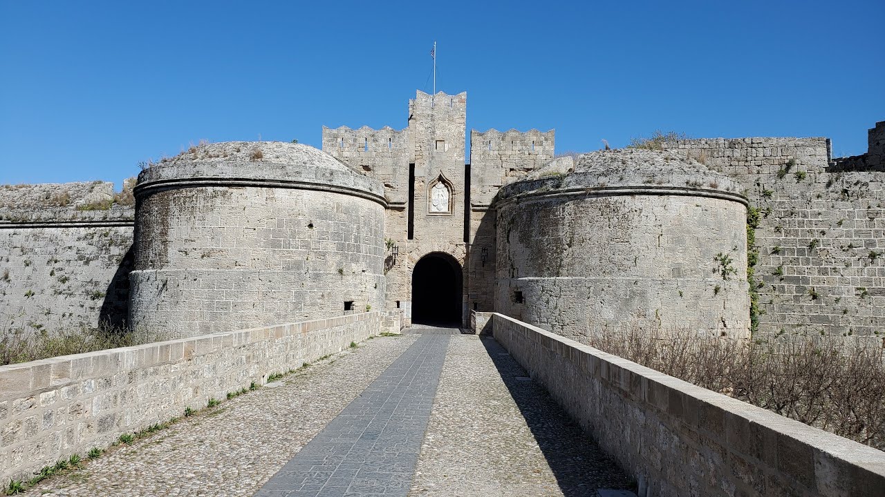 Visiting all the Gates of the Medieval City of Rhodes, Greece :: April ...