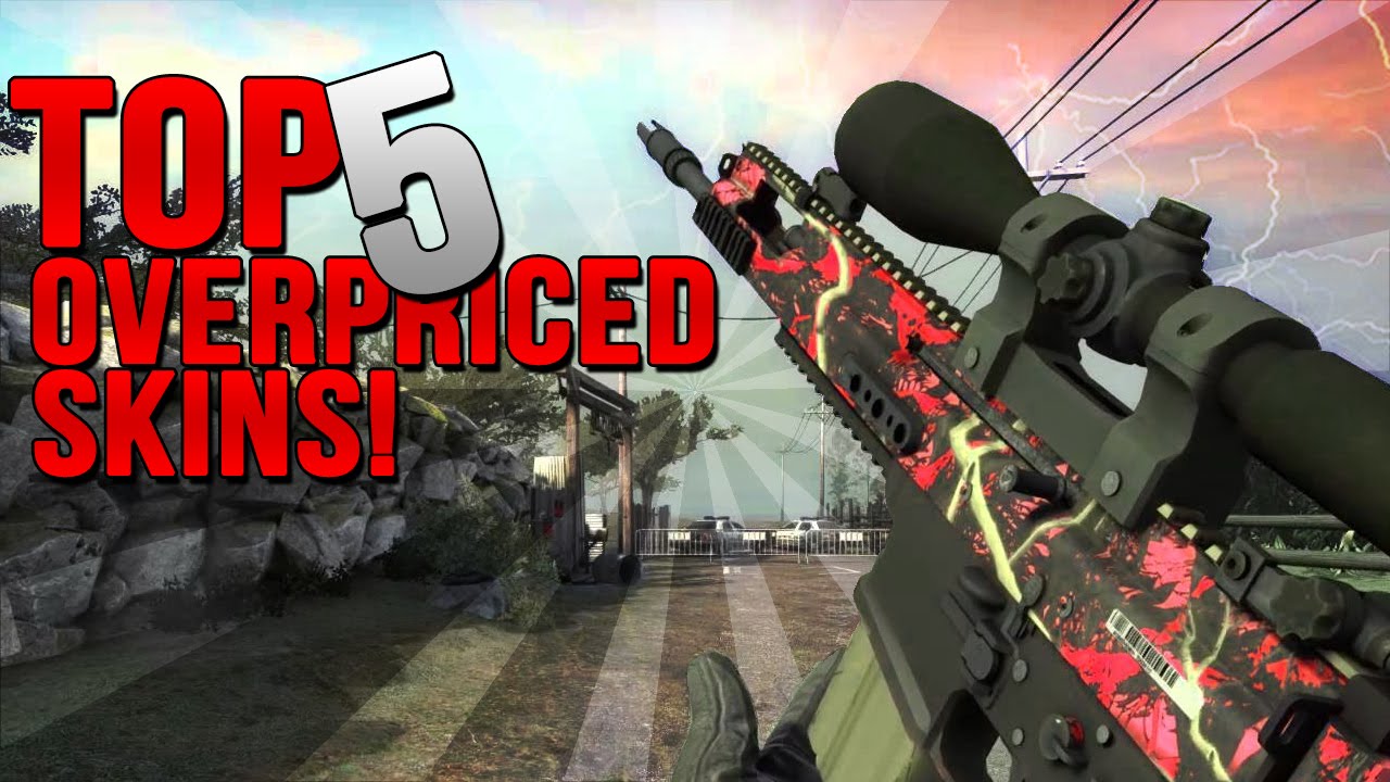 CS:GO - Top 5 Most Overpriced Skins On The Community Market! - YouTube