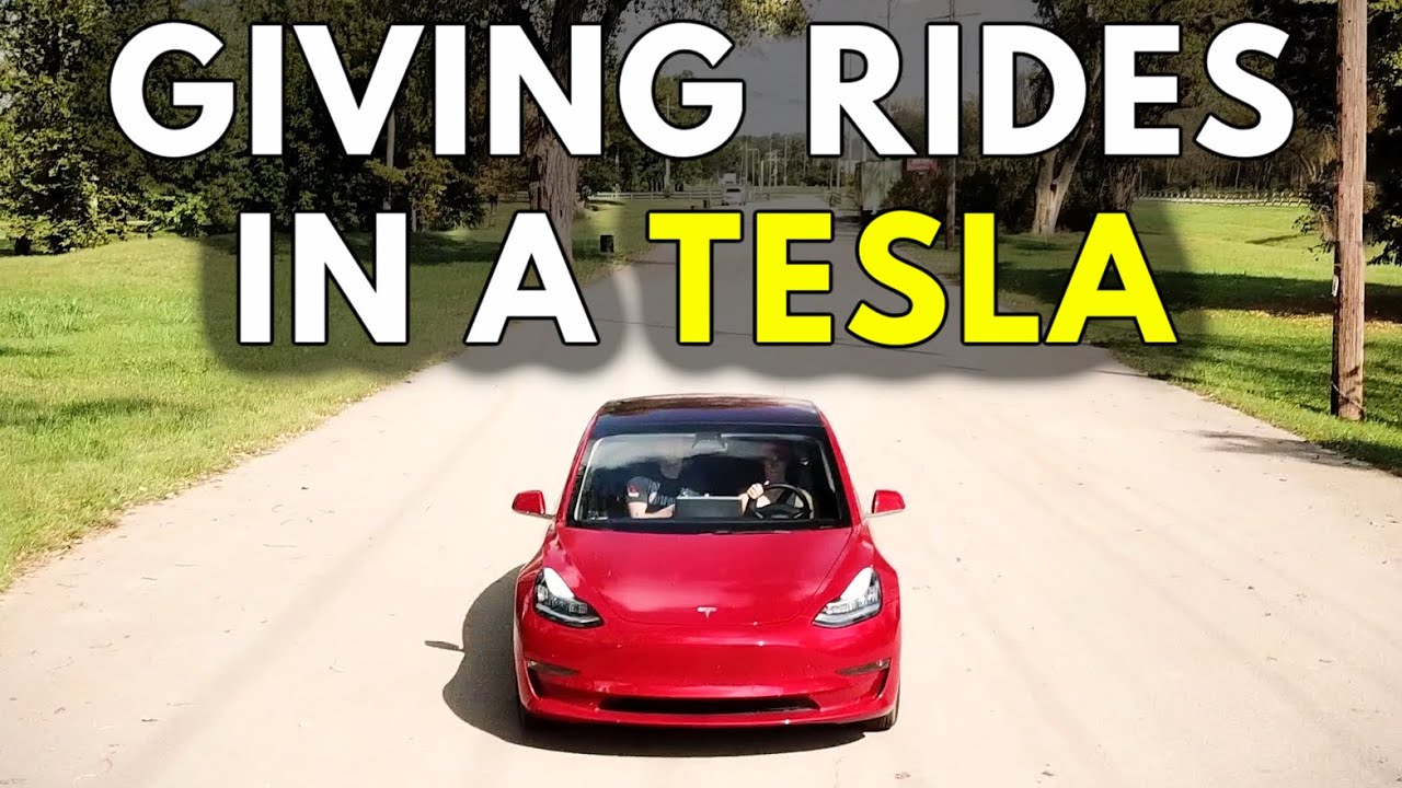 Tesla Model 3: Uber Rider REACTIONS - YouTube