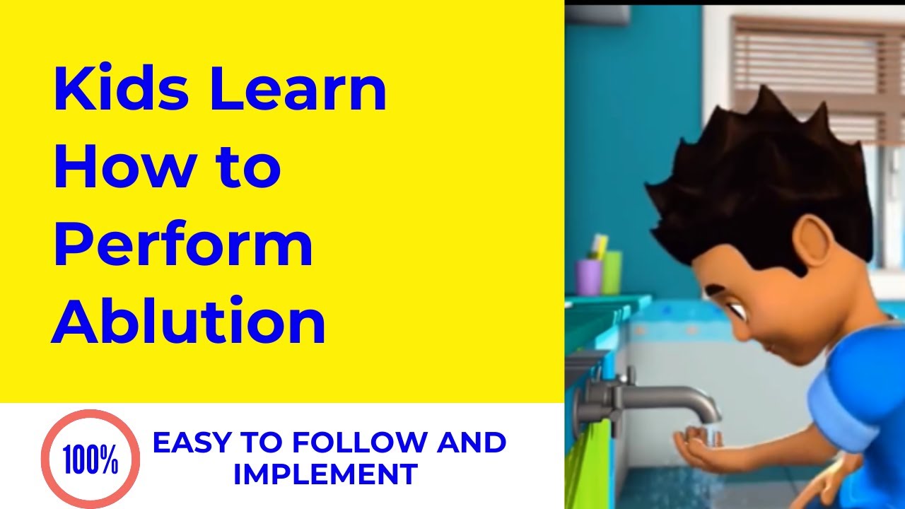Easiest Step by Step Tutorial on How to Teach Kids to Perform Ablution ...