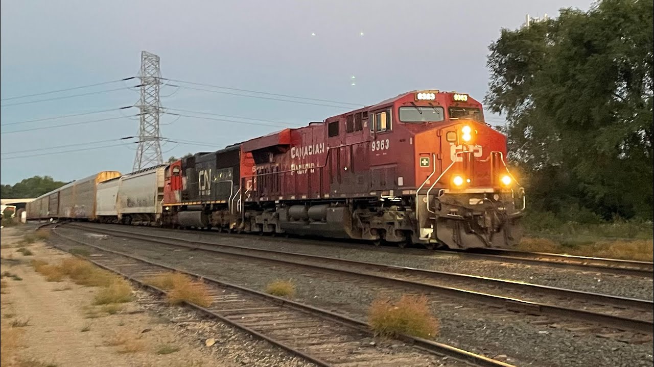 Canadian Railway Invasion on the Ex Soo Line in the cities Late Summer ...