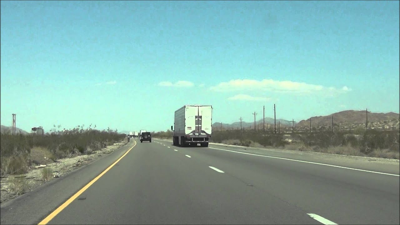 California - Interstate 10 East - Exit 168 to Exit 177 (5/19/15) - YouTube