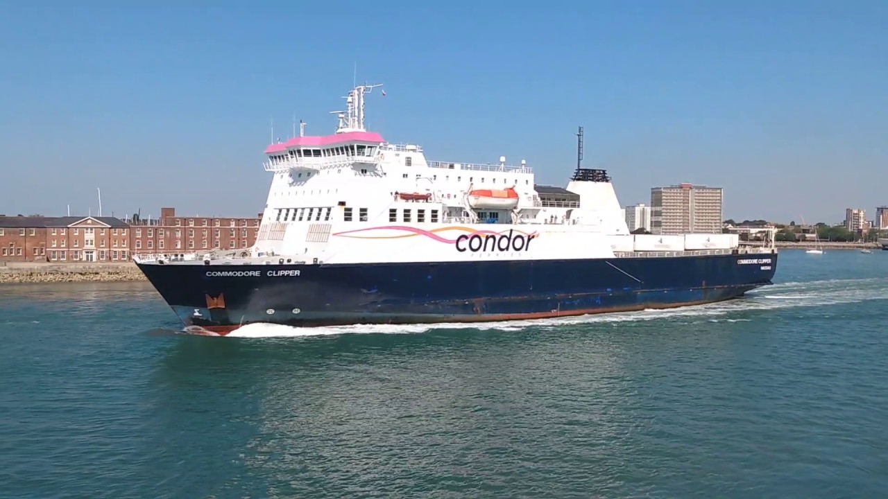 MV Commodore Clipper Departs Portsmouth, 3rd July 2019 - YouTube