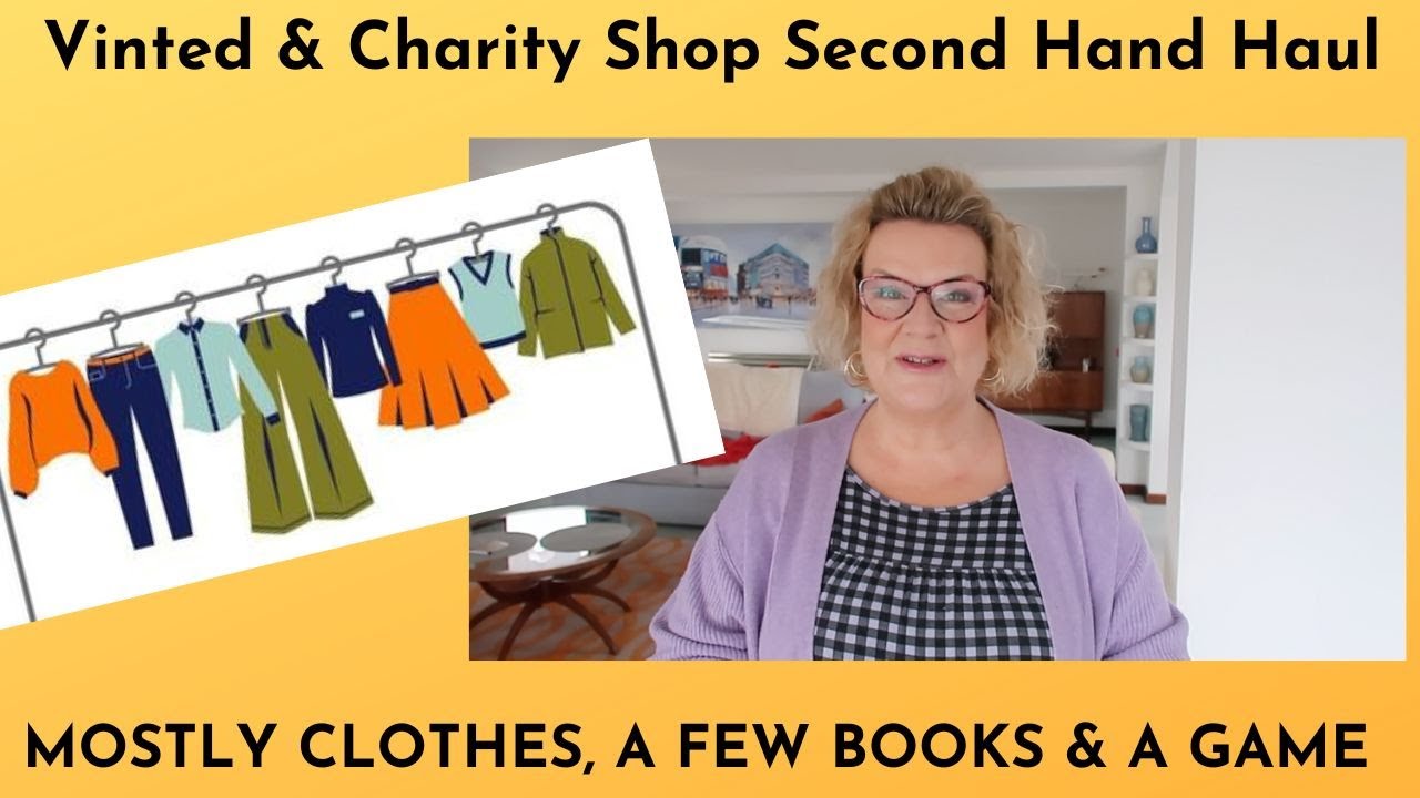 Charity Shop & Vinted Second Hand Haul - Mostly Clothes, A Few Books ...
