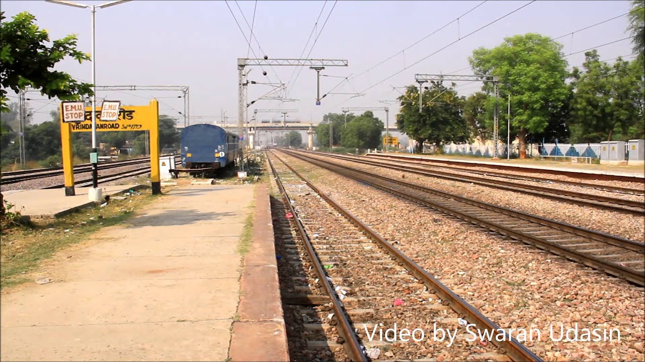 Goa Rajdhani doing 130 kmph - Video by EOS 7D - YouTube