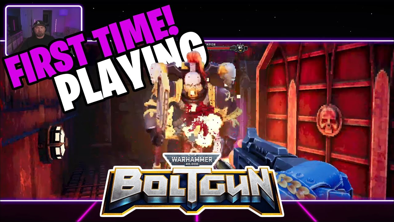 Warhammer 40k Boltgun Gameplay PT1 - YouTube
