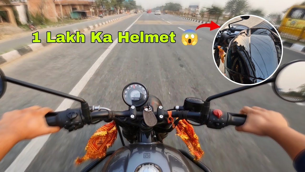 1 Lakh Ka Helmet For Motovlogging 😱 | The BR06 Vlogs - YouTube