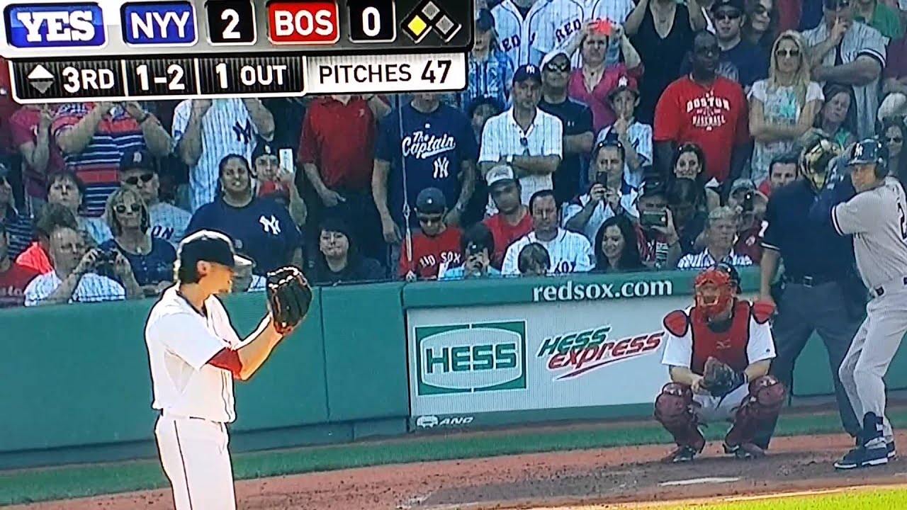 Last at bat for Derek Jeter - YouTube