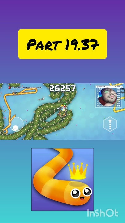 Snake.io - Fun Snake.io Games Gameplay walkthrough part 19.37 #snake #snake.io #gameplay - YouTube