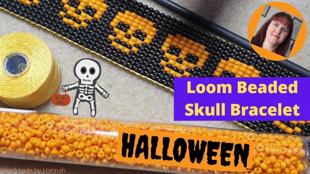 Beaded loom bracelet Tutorial - YouTube