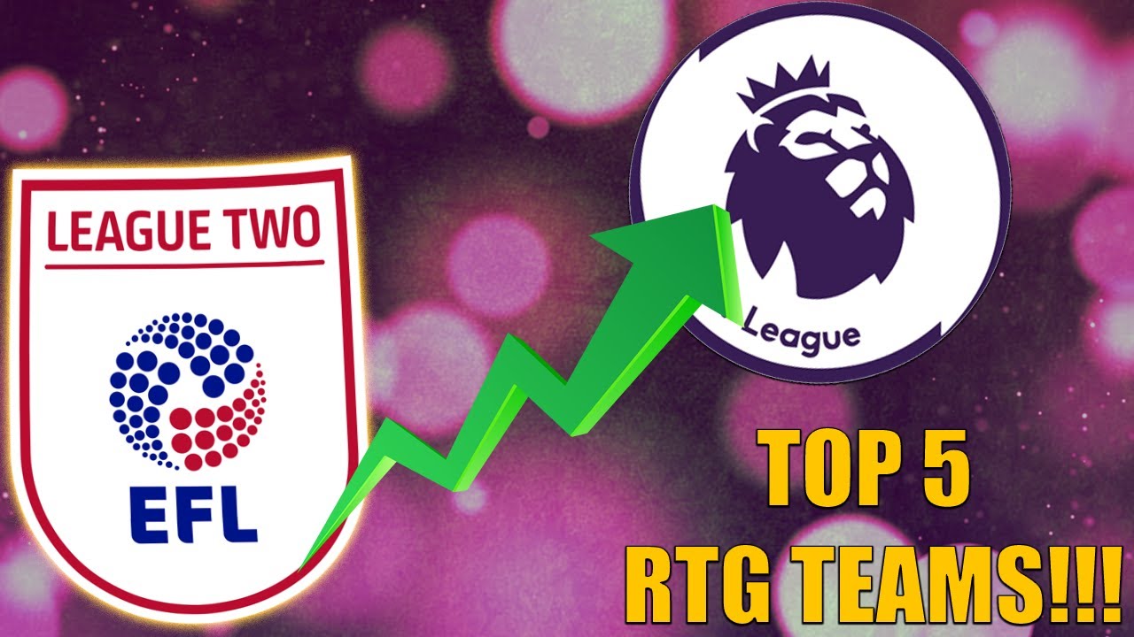 TOP 5 RTG TEAMS FOR CAREER MODE IN ENGLAND | EA FC 24 - YouTube