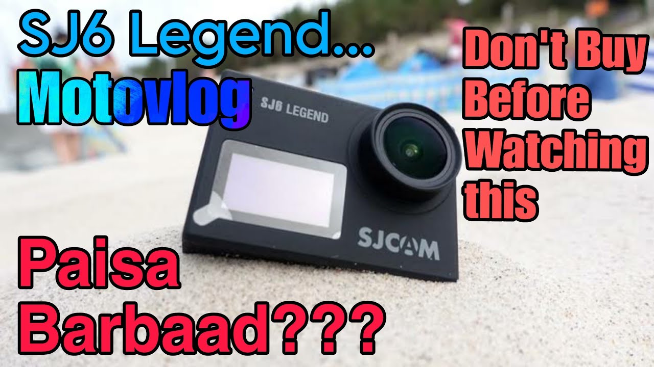 SJCAM SJ6 LEGEND MotoVlog Video Quality Day & Night With Internal Mic ...