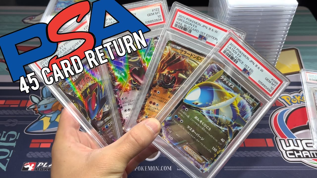 I Beat PSA Price Rises, but are the Grades Good? Pokemon PSA Return ...