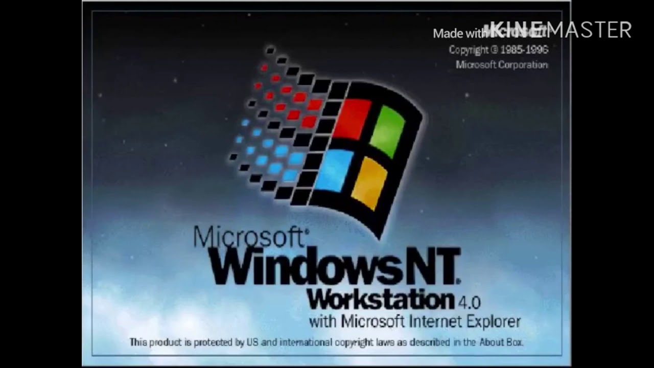Windows NT 4.0 Startup and shutdown - YouTube