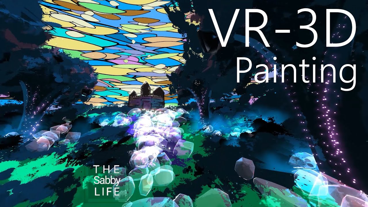 TILT BRUSH│Virtual Reality Painting│My Fairytale - YouTube