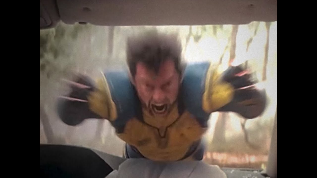 Withered Foxy jumpscare, but it's Wolverine from Deadpool & Wolverine ...