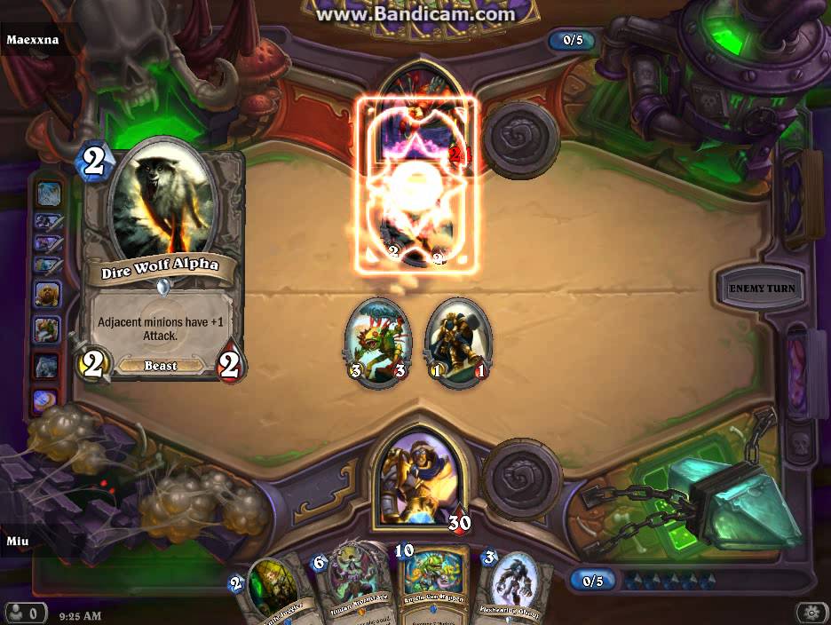 Hearthstone Naxxramas beating heroic Maexxna with paladin - YouTube