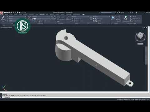 AutoCAD 3D, Autodesk, How to drawing MCB Handle, 3D Modeling, Sketches ...