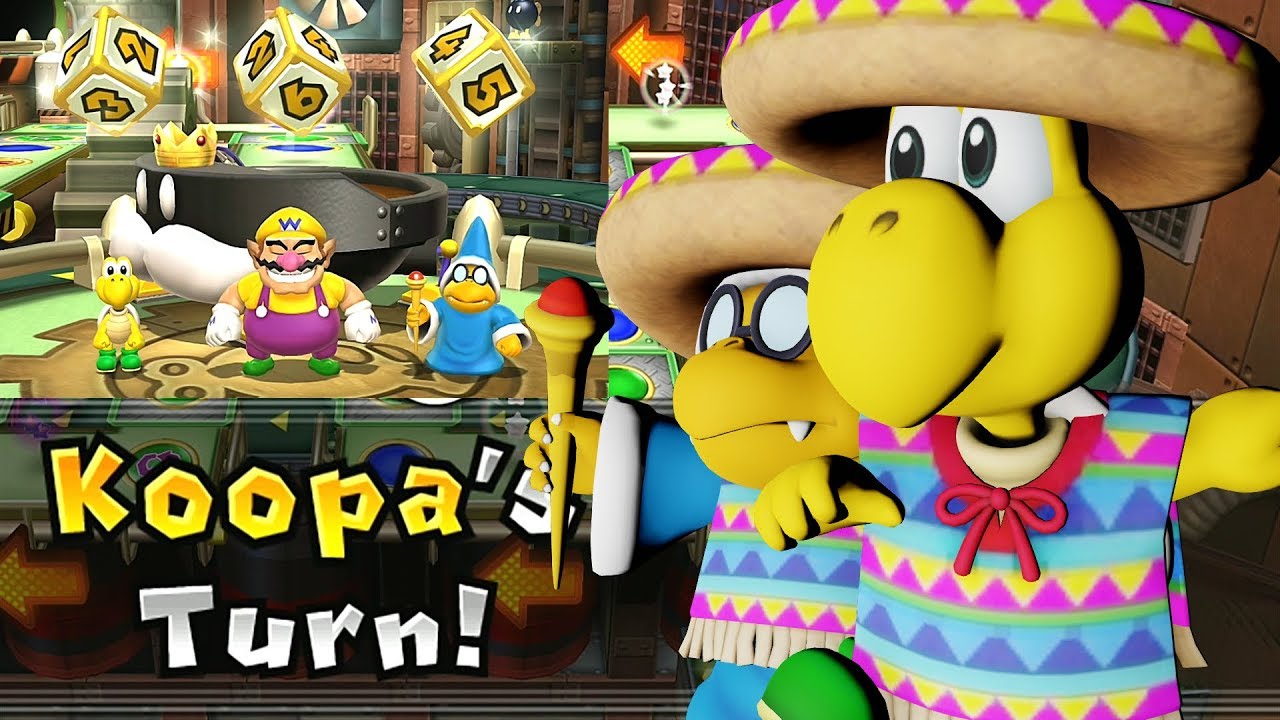 Mario Party 9 Solo Mode Koopa and Magikoopa Tie (Bob omb Factory) Part ...