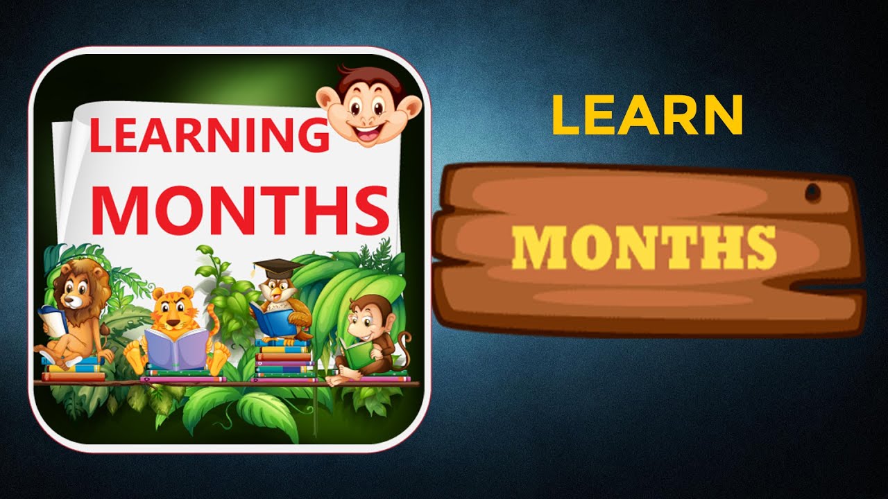 Months of a Year for kids learning - YouTube