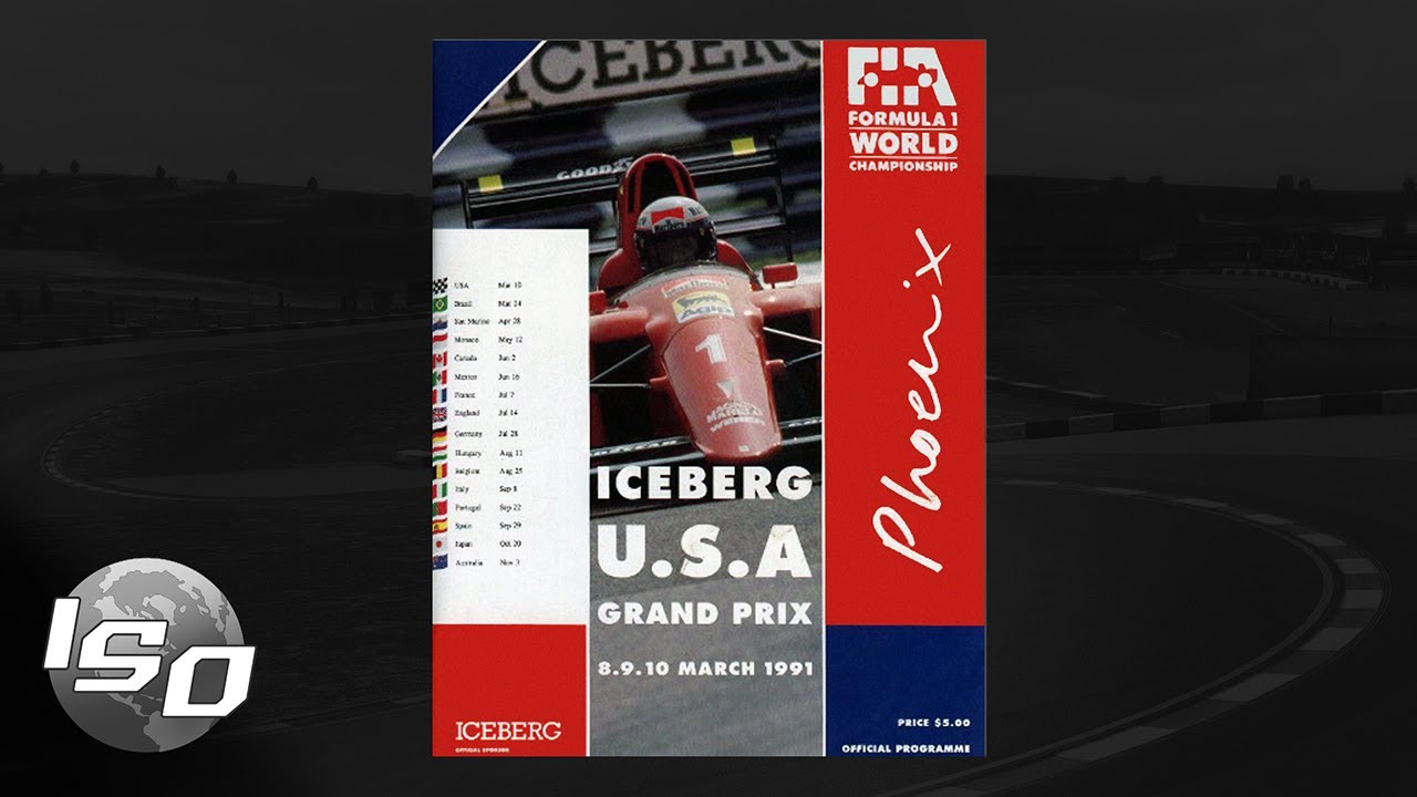 ISO 1991 F1 | Round 1 | XXVIII Iceberg United States Grand Prix - YouTube