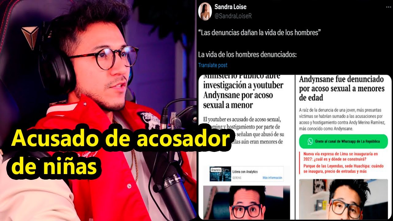 Zein acusado de ir tras menores - YouTube
