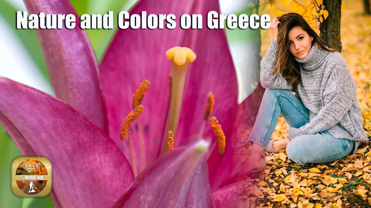 Nature and Colors on Greece - YouTube