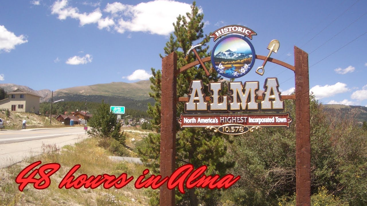 48 hours in Alma (CO): a hidden gem in Colorado - YouTube