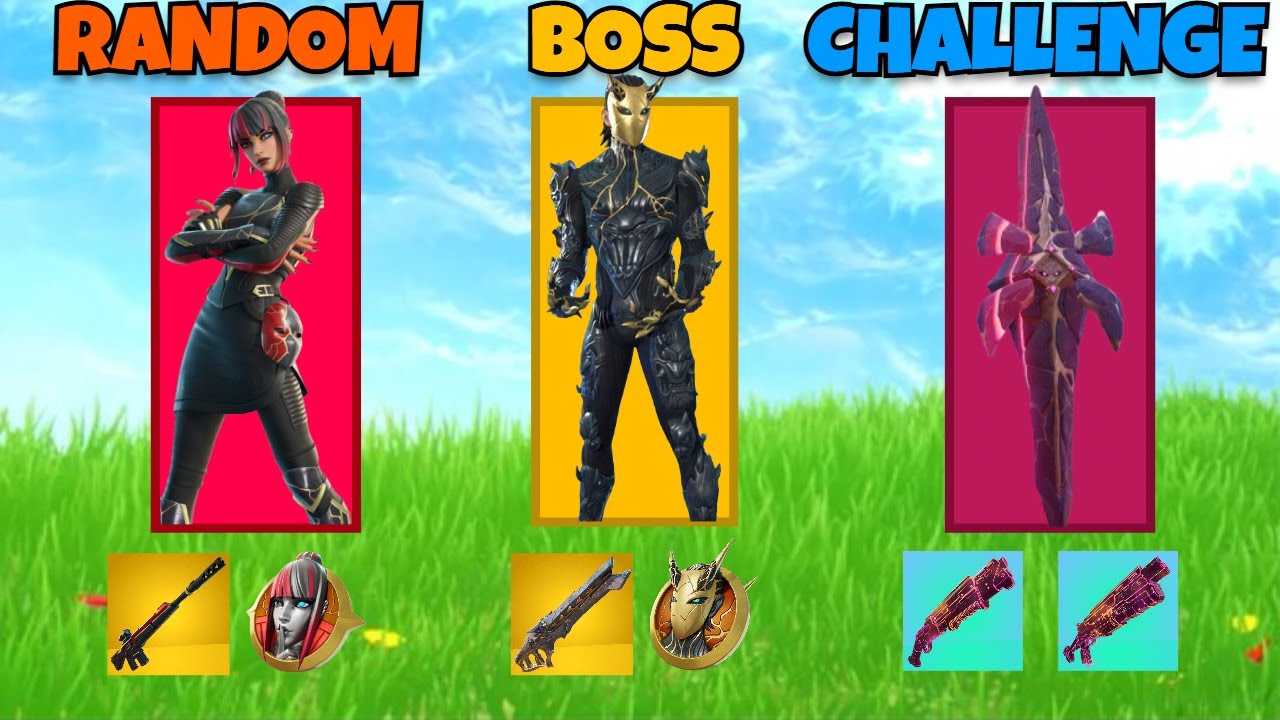 THE *RANDOM* SEASON 3 BOSS CHALLENGE! - YouTube