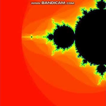 C++/SFML Mandelbrot zoom - YouTube