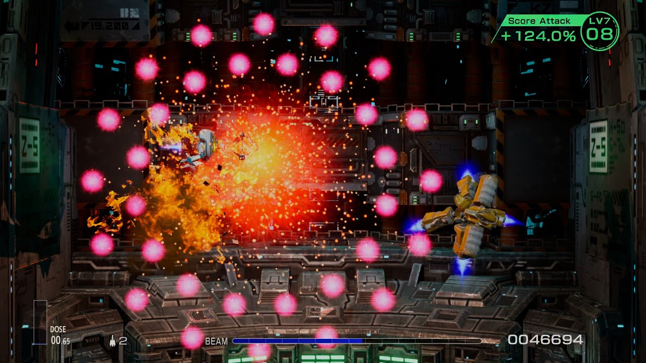 【R-TYPE FINAL 2】[R-Typer 3] DLC Stage Y4.0 Opening Run + Boss Fight ...