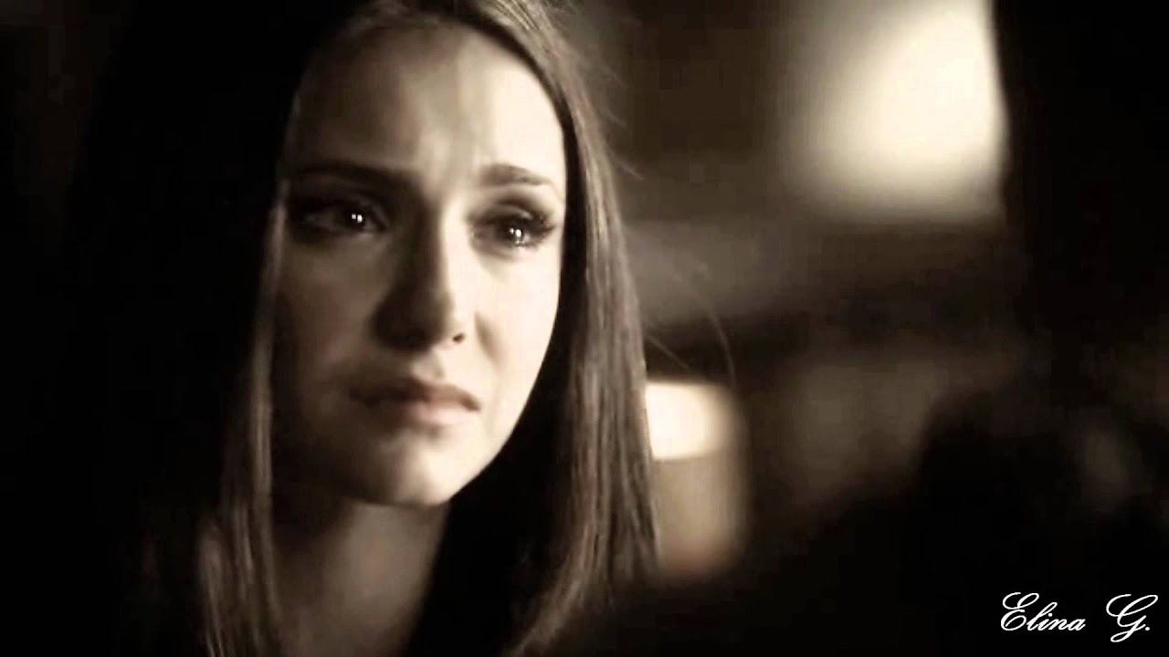 Klaus/Elena/Damon - "I love him" (AU) - YouTube