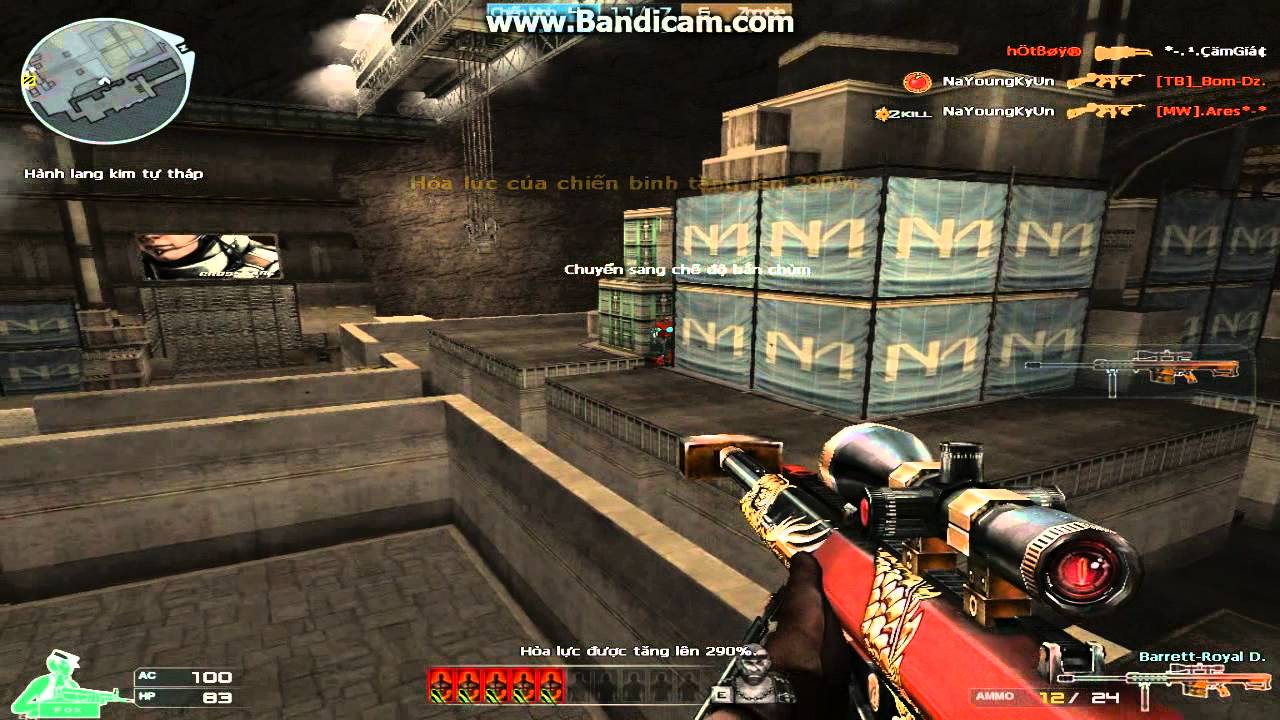 CrossFire Vietnam : Barrett M82A1-Royal Dragon Gameplay - YouTube