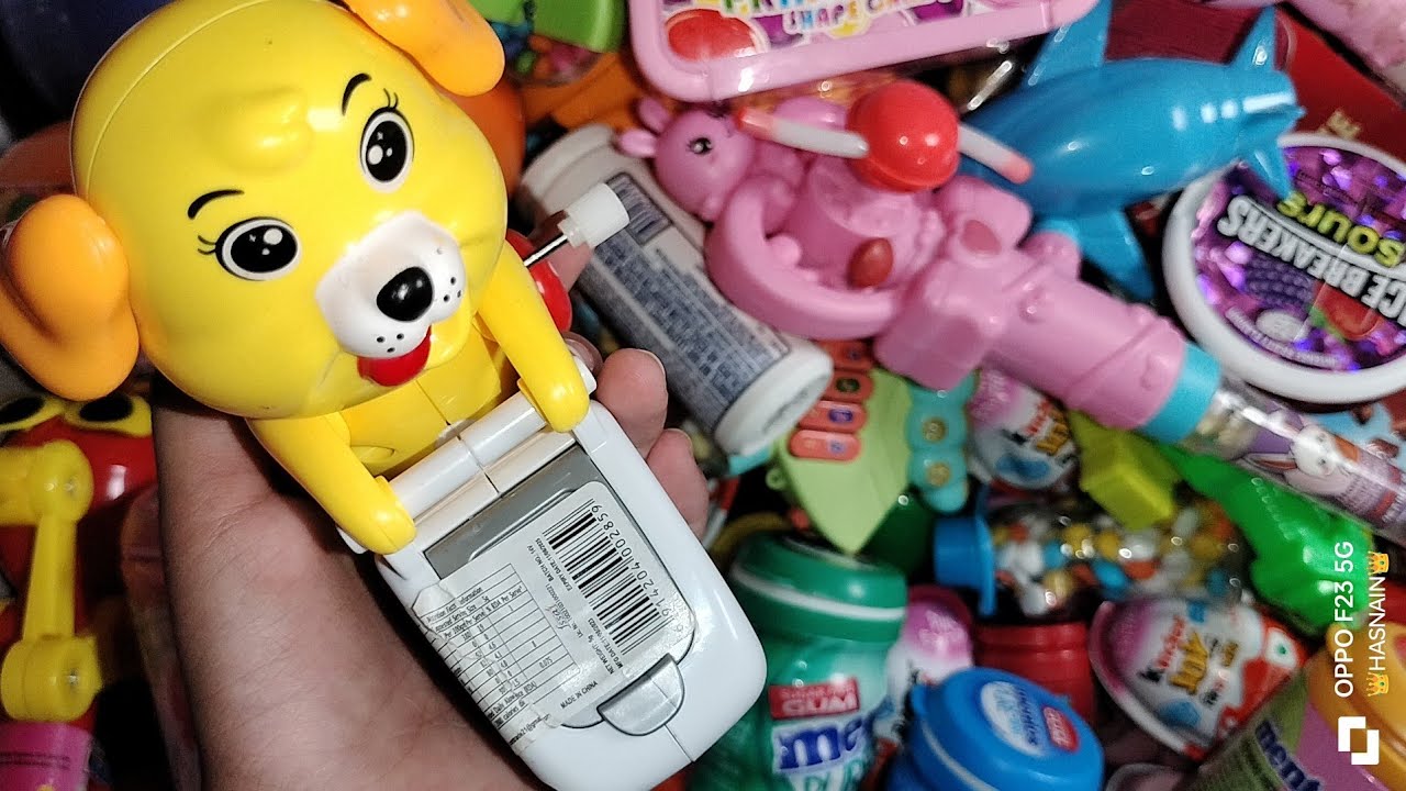 doggy mini doggy toy mentos lollipop candy chocolate kinder Joy ...