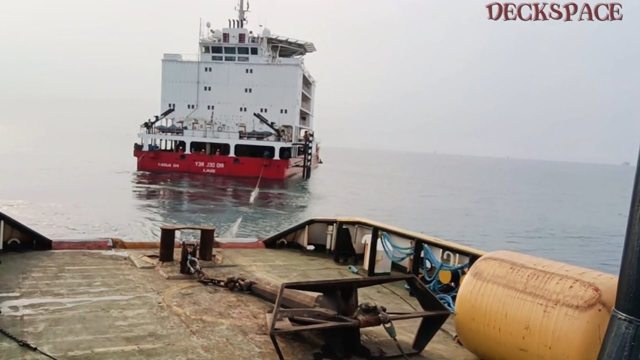 ANCHOR HANDLING OPERATION - YouTube