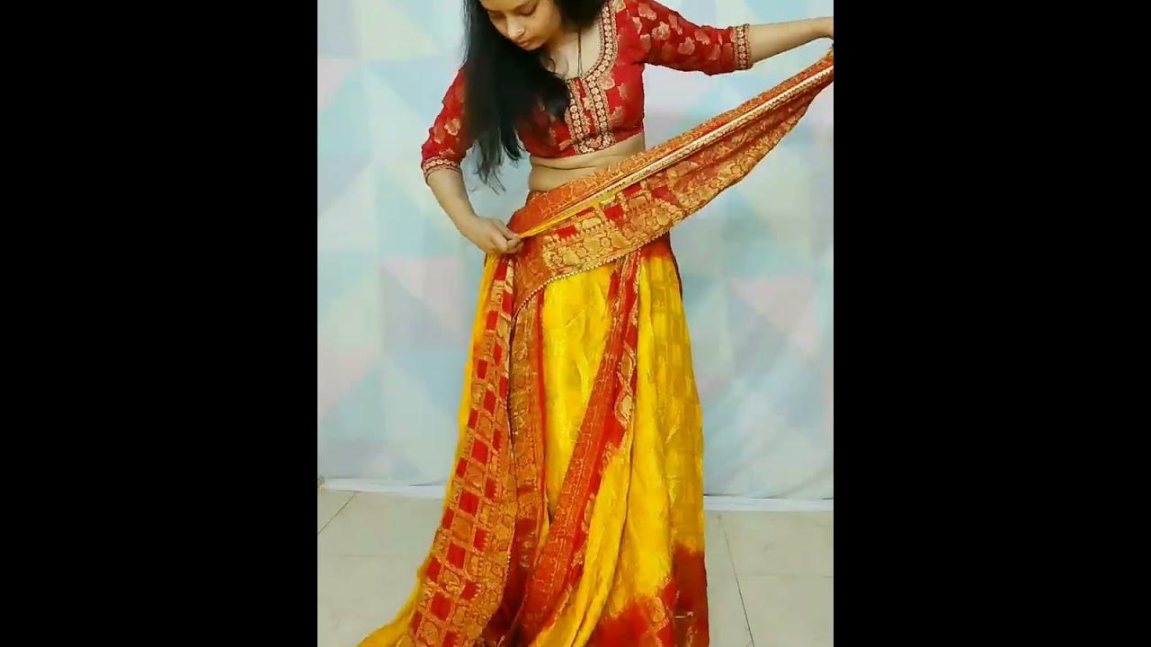 Grwm Gujrati Style Saree Draping Tutorial For A Pooja ๐ผ Silk