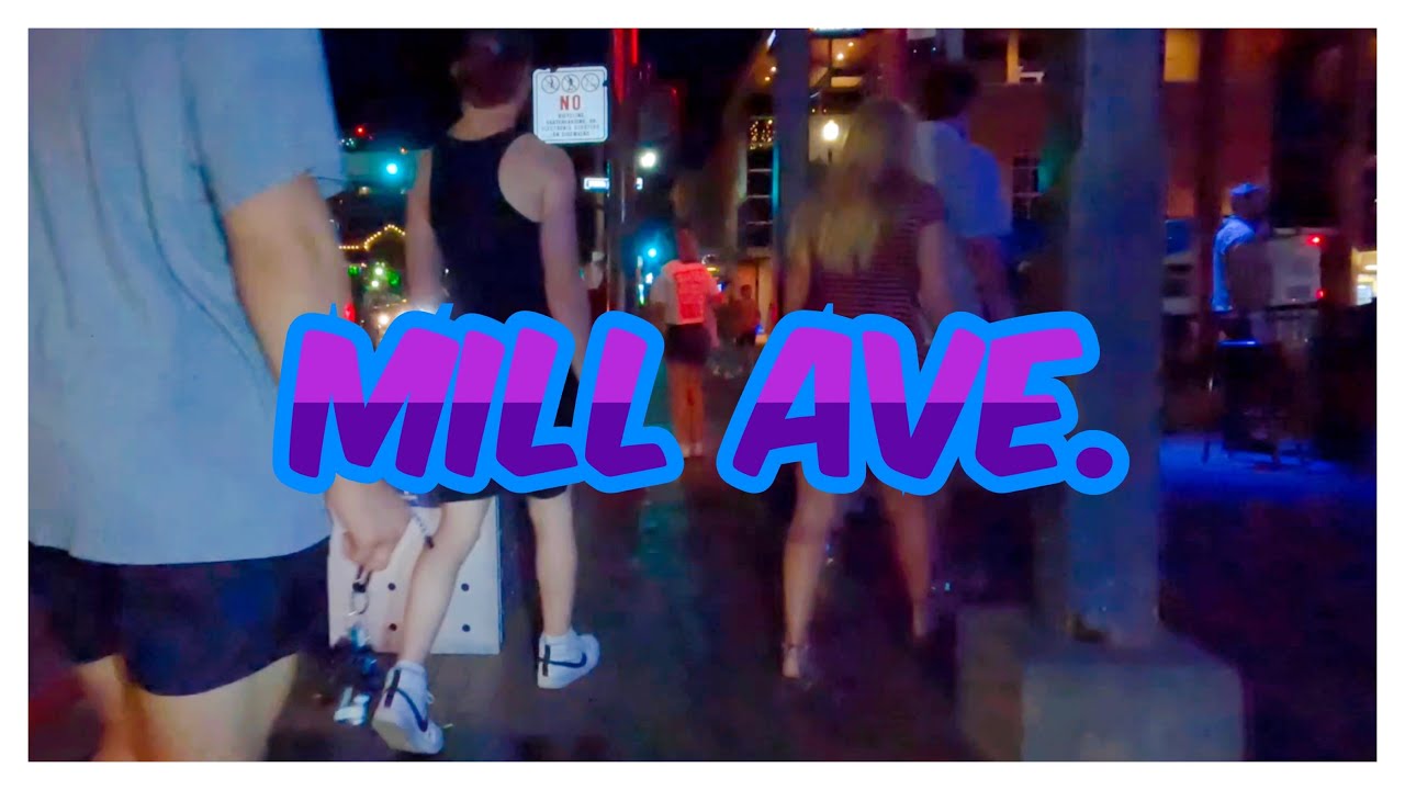 Weekend on Mill Avenue - Night Life - Downtown Tempe - Phoenix adjacent ...