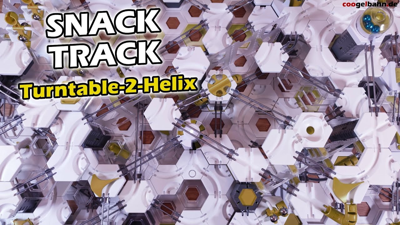 GraviTrax POWER SnackTrack | Dropping Turntable 2 Helix | coogelbahn.de - YouTube