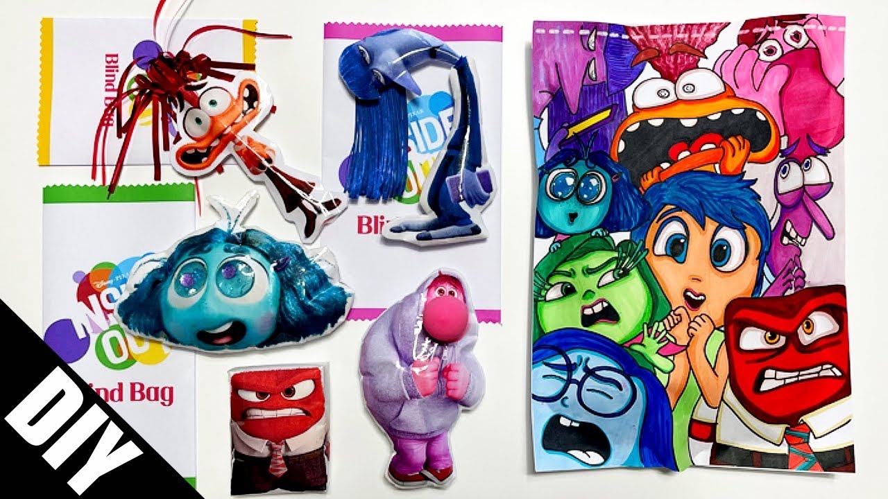 ️INSIDE OUT2 Blind Bags ️DIY 인사이드아웃2 블라인드백 랜덤박스 Random Box - YouTube
