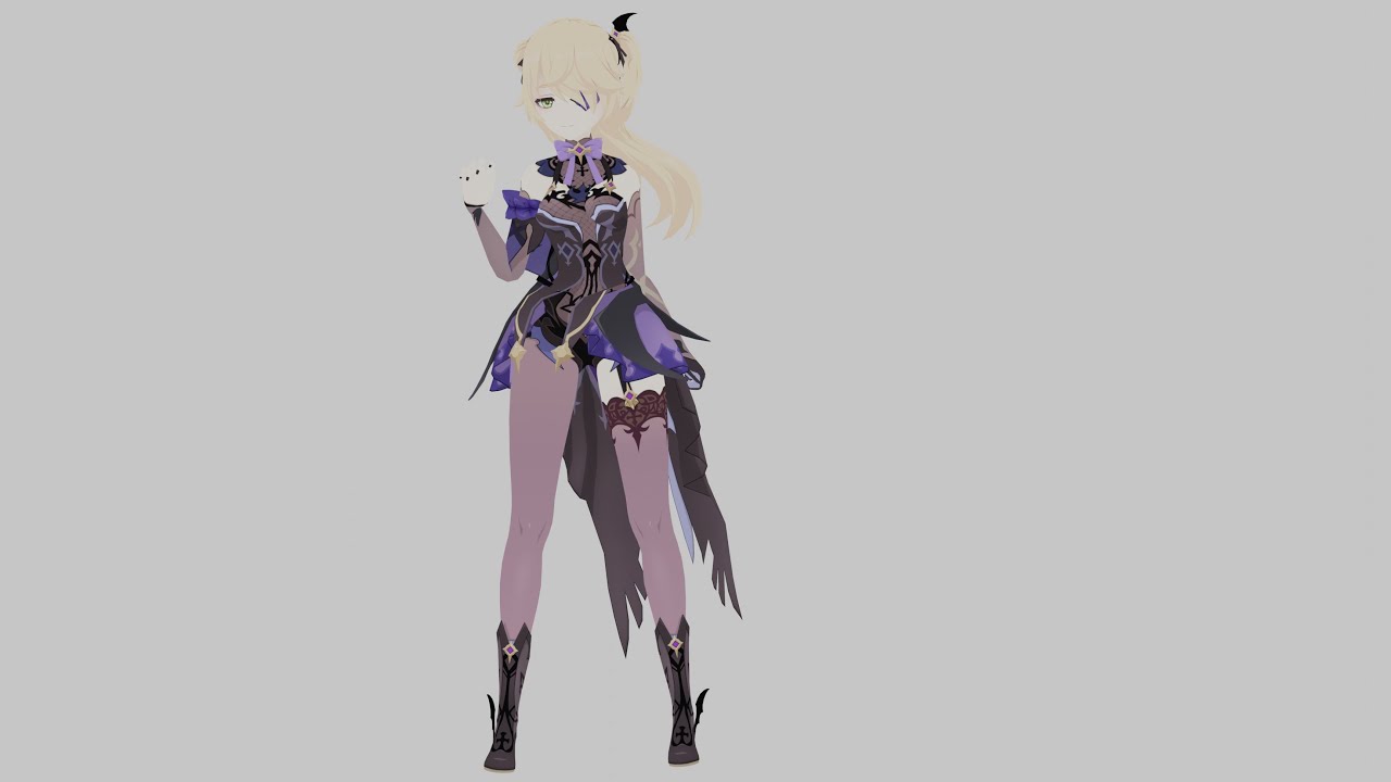 【MMD x Blender】Arm Candy【Genshin Impact: Fischl】 - YouTube