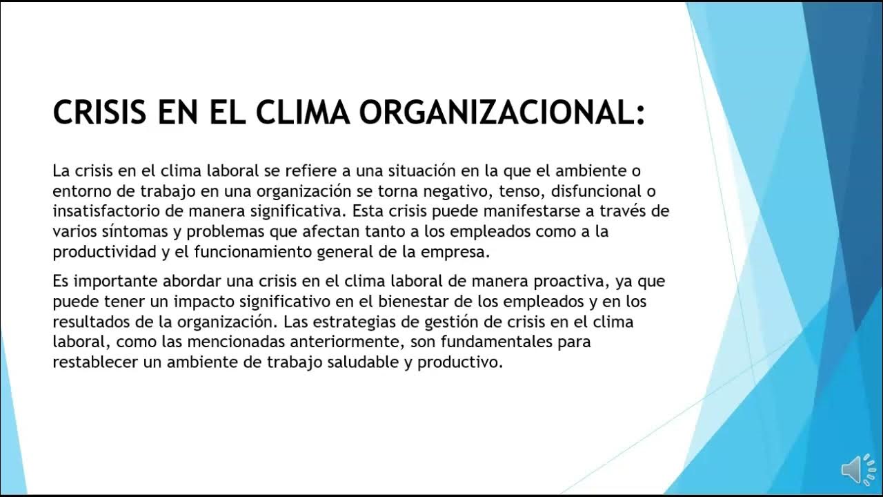 ACTIVIDAD 6 - TAREA ACCIONES Y ESTRATEGIAS PARA MEJORAR EL AMBIENTE Y CLIMA ORGANIZACIONAL - YouTube