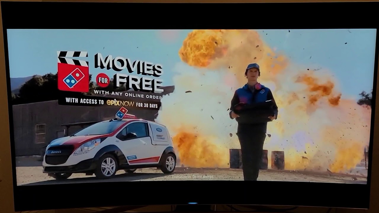 Domino's Pizza "Free Movies from EPIX" Commercial - YouTube