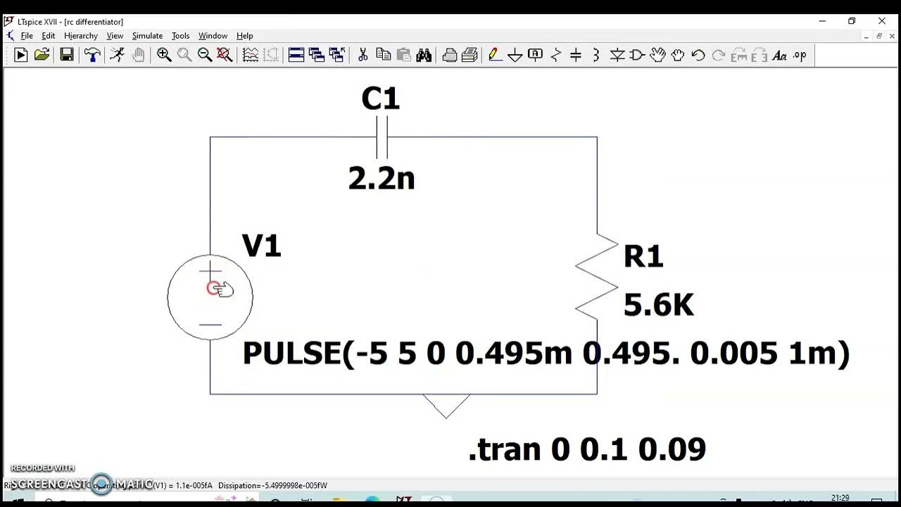 How to give triangular wave input in LTSPICE? - YouTube