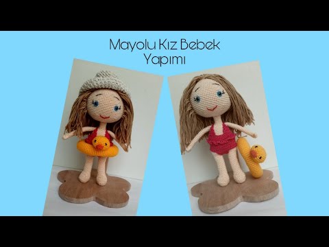 Amigurumi Mayolu Kız Bebek Yapımı ( 1.BÖLÜM)