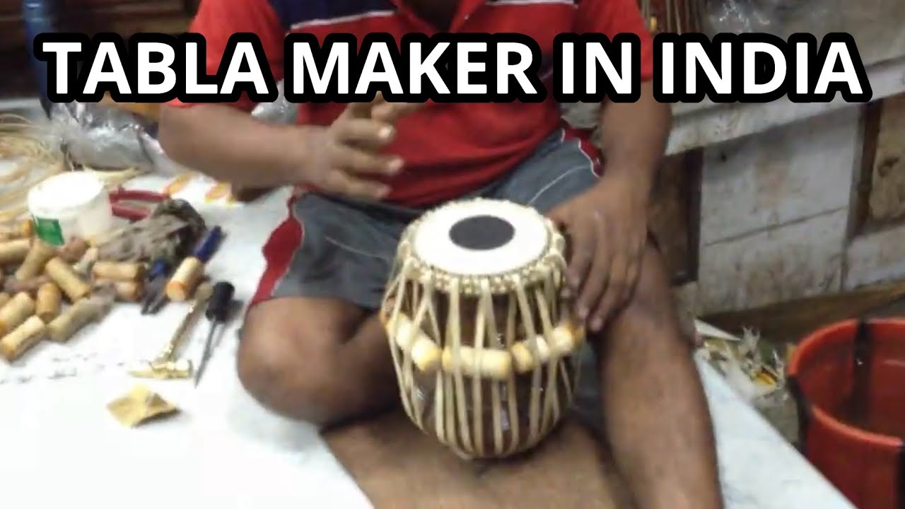 TABLA MAKER IN INDIA - YouTube