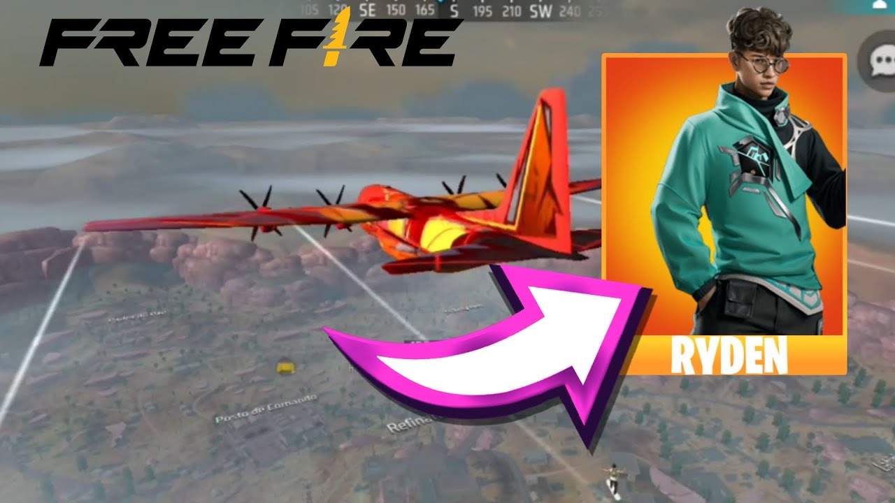 JOGANDO COM O RYDEN! NOVO PERSONAGEM DO FREE FIRE - YouTube