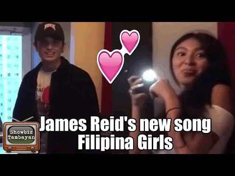 MUST WATCH! Demo of James Reid new song about Filipina Girls