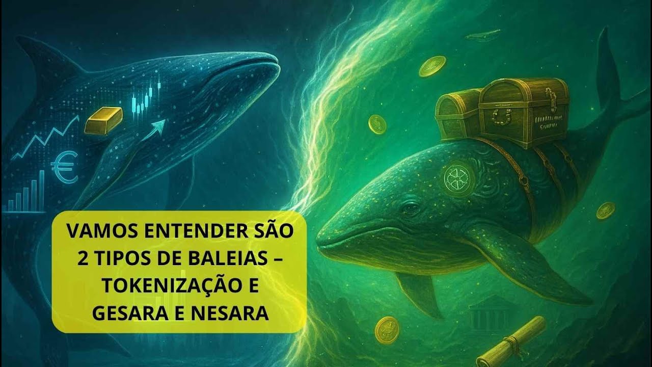 VAMOS ENTENDER SÃO 2 TIPOS DE BALEIAS – TOKENIZAÇÃO E GESARA E NESARA ...