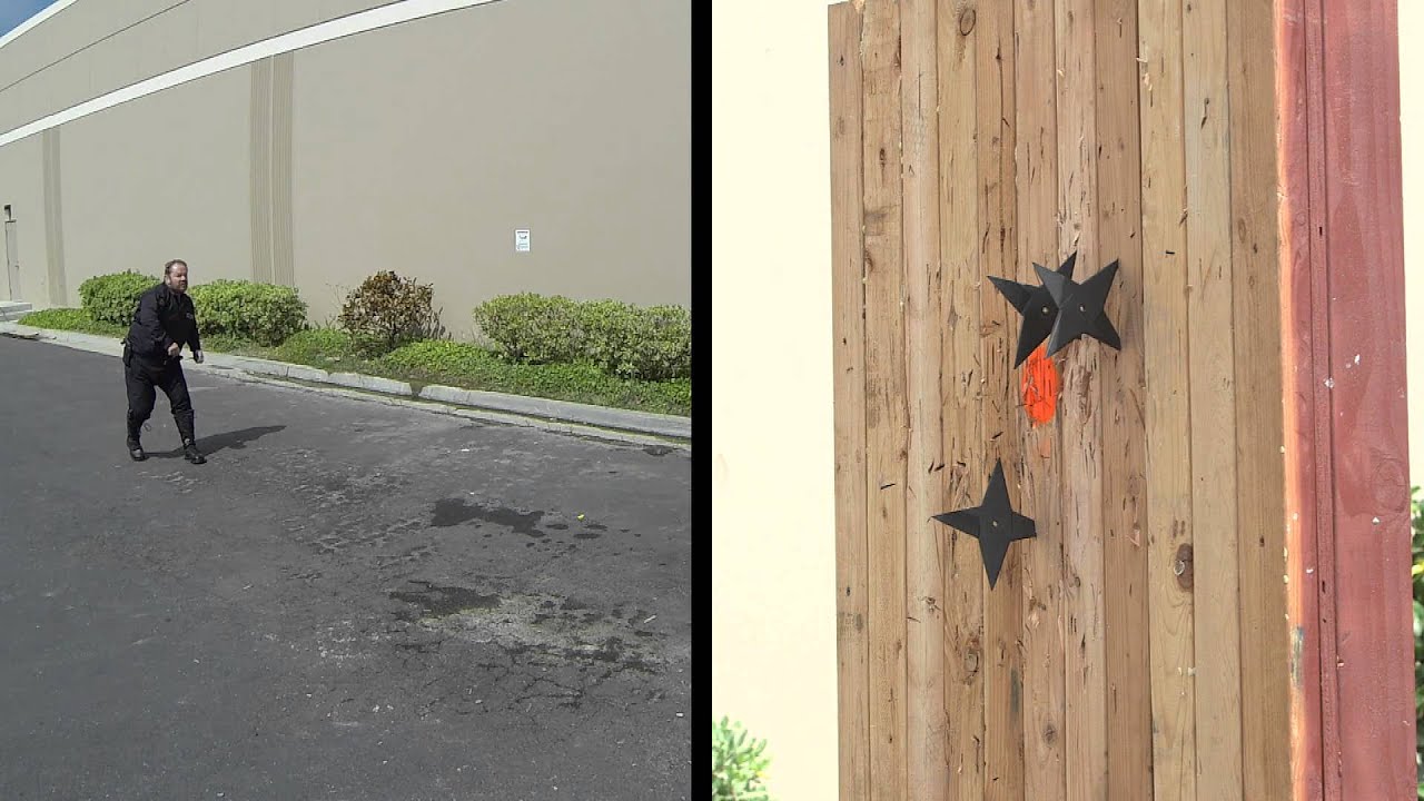 Cold Steel Throwing Stars! Sure Strikes! - YouTube